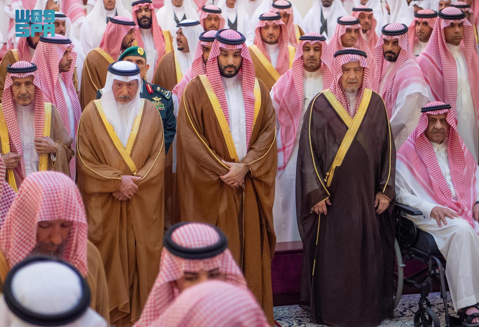 HRH the Crown Prince Performs Funeral Prayer for Princess Latifa bint ...