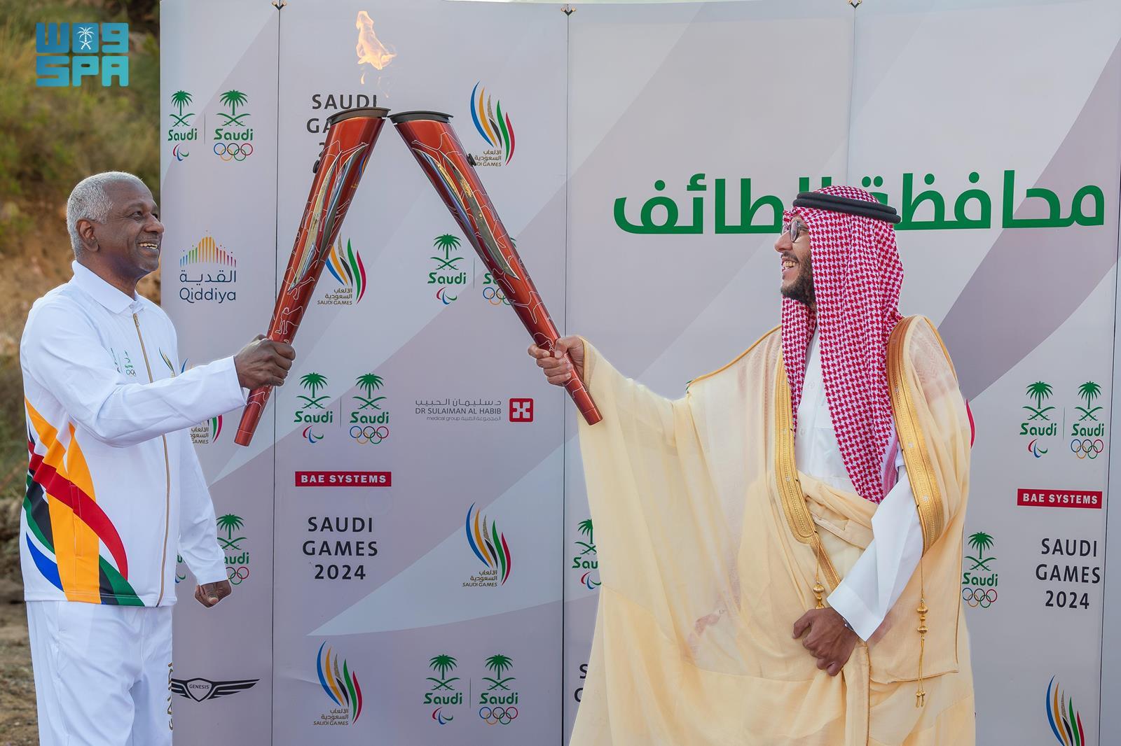 Saudi Games Torch Returns to Riyadh After Month-Long Journey Across the ...