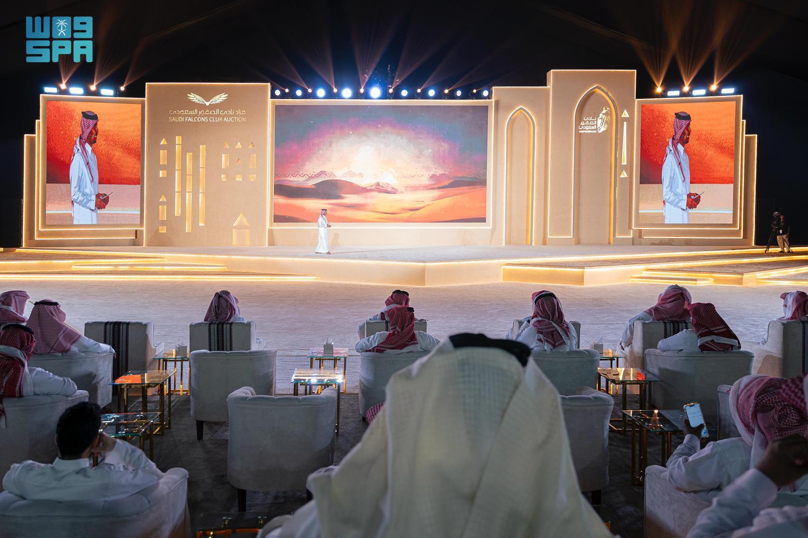 Fifth Night of Saudi Falcons Club Auction Sees Three Falcons Fetch ...