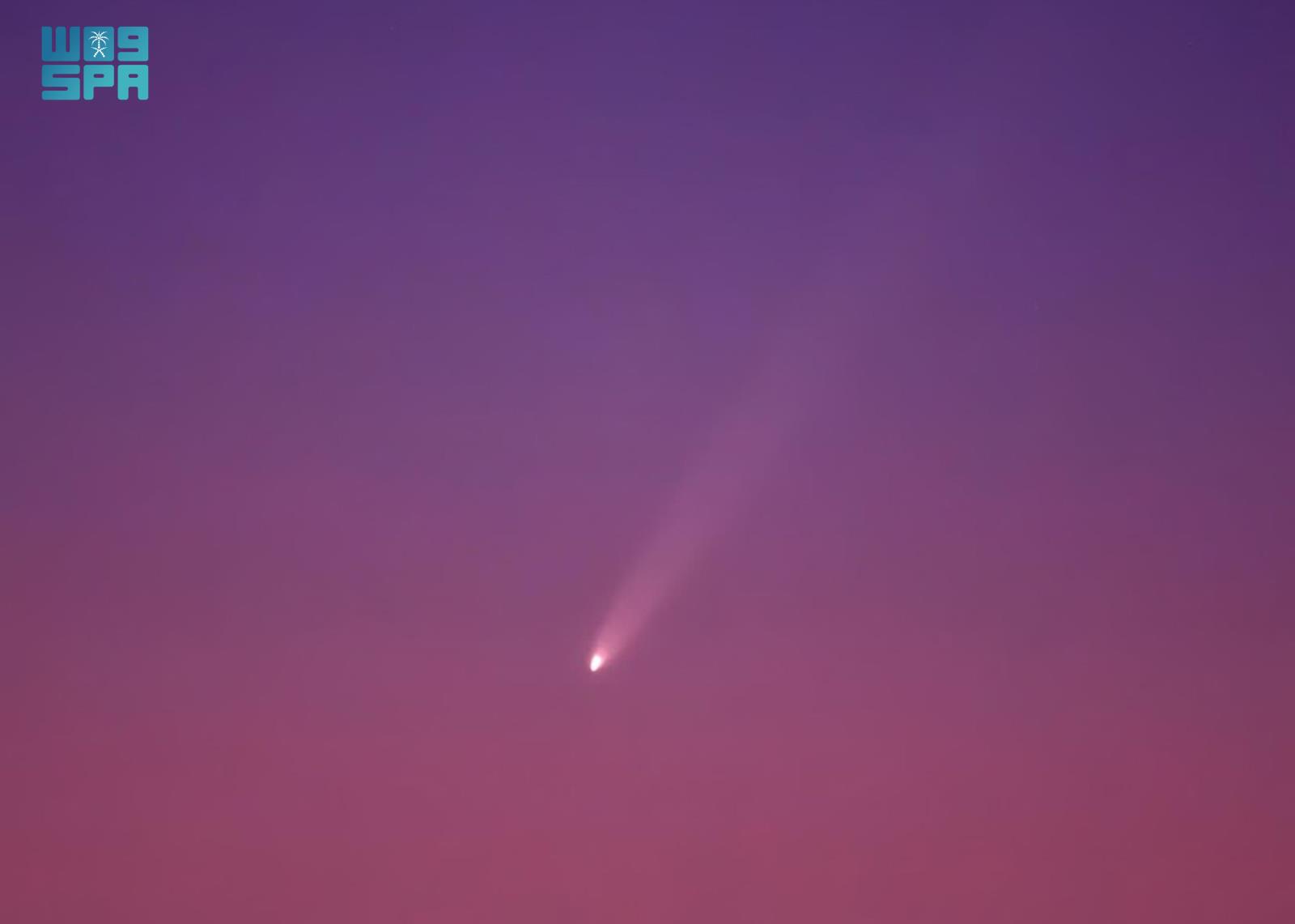 علوم وتقنيات / رصد المذنّب "A3" في سماء القصيم