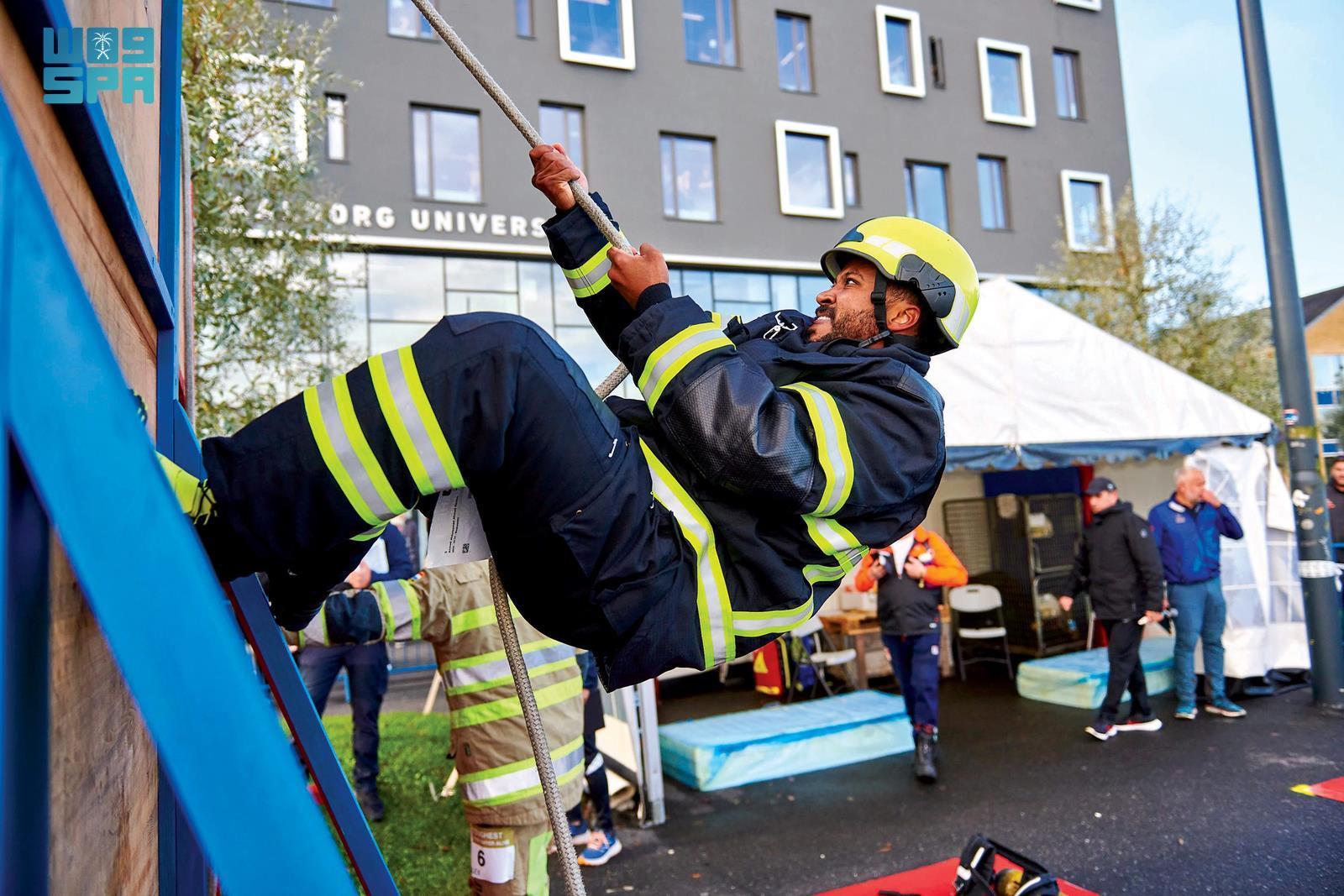 Saudi Aramco Team Wins 23 Medals at World Firefighters Games in Denmark