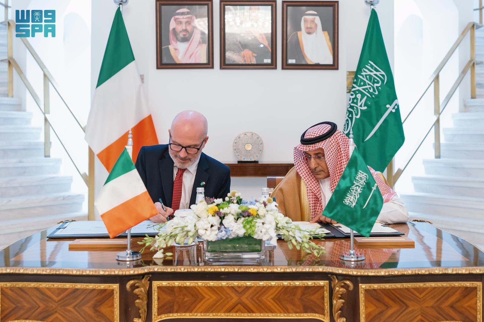 Saudi Arabia, Ireland Sign MoU on Bilateral Political Consultations