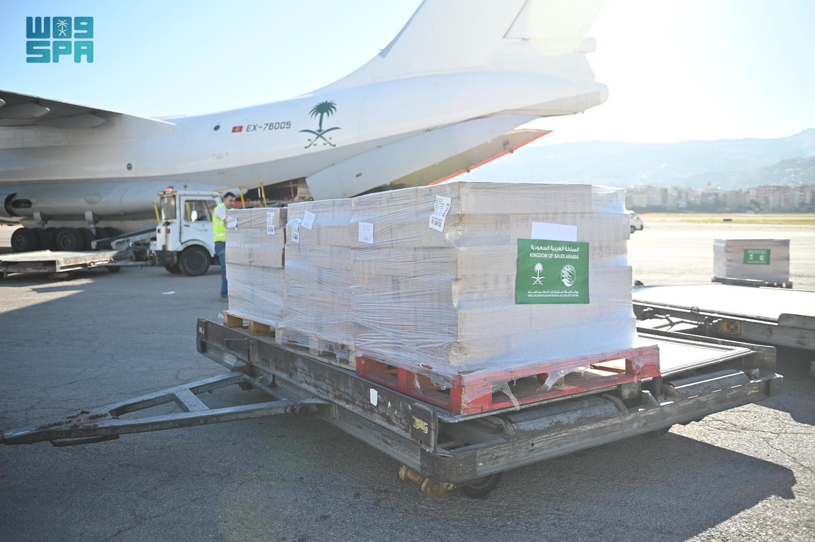 Ninth Saudi Relief Plane Arrives in Lebanon