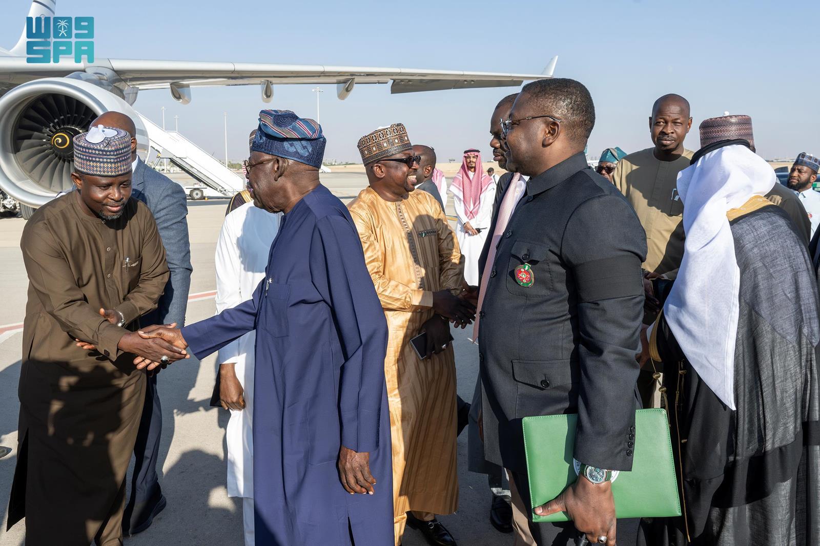 Nigerian President Leaves Riyadh