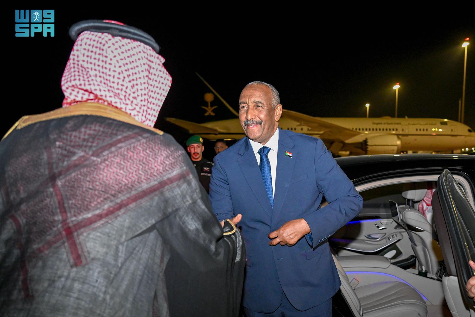 Sudan Transitional Sovereign Council President Leaves Riyadh