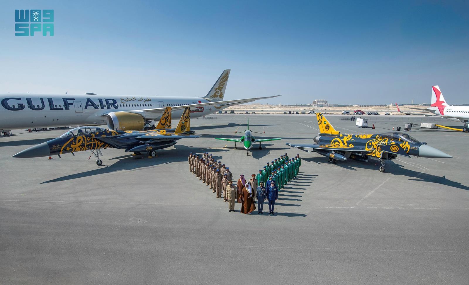 Royal Saudi Air Force Participates in Bahrain International Airshow