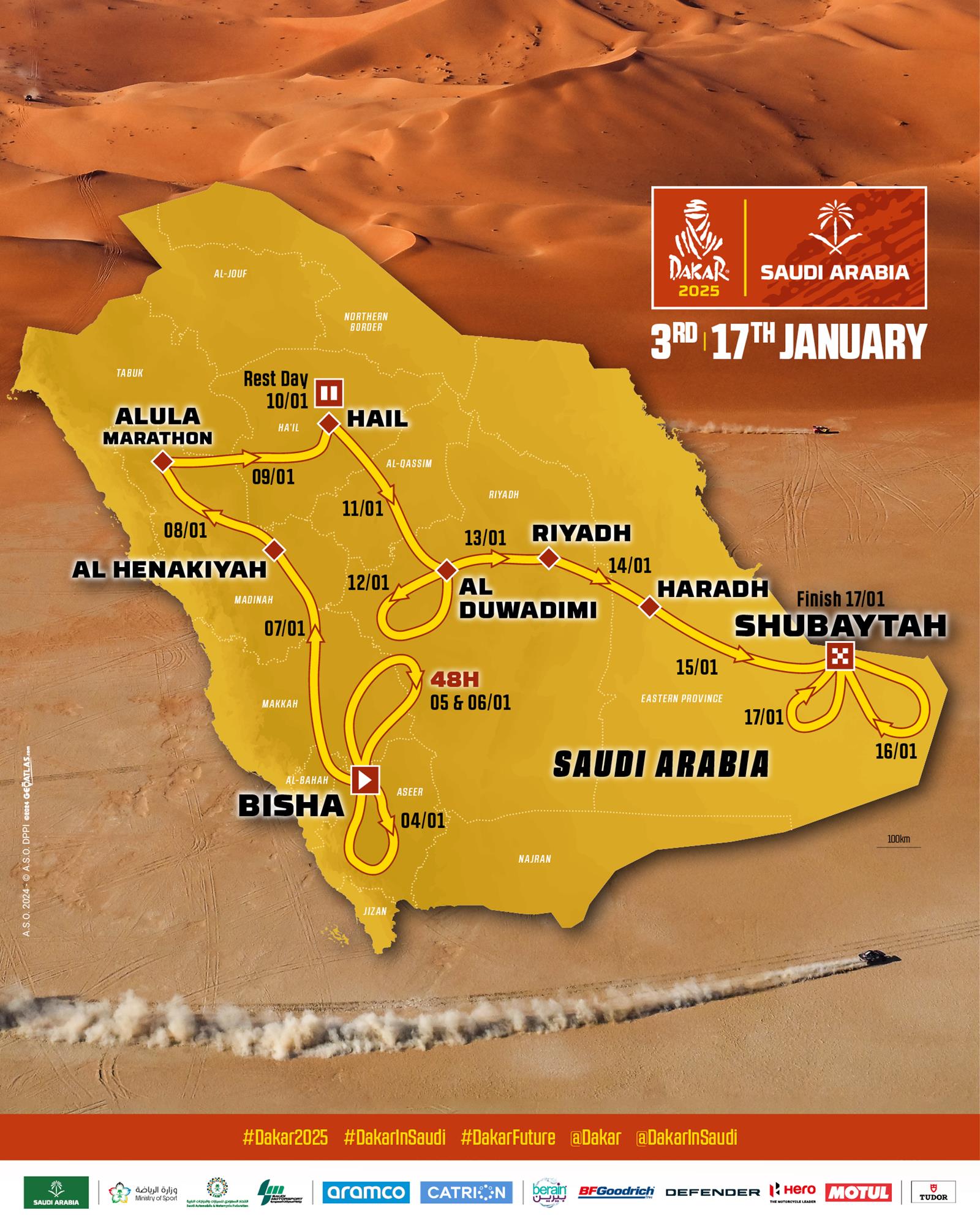 Dakar Rally Saudi Arabia 2025: A Thrilling Adventure Across Saudi Arabia