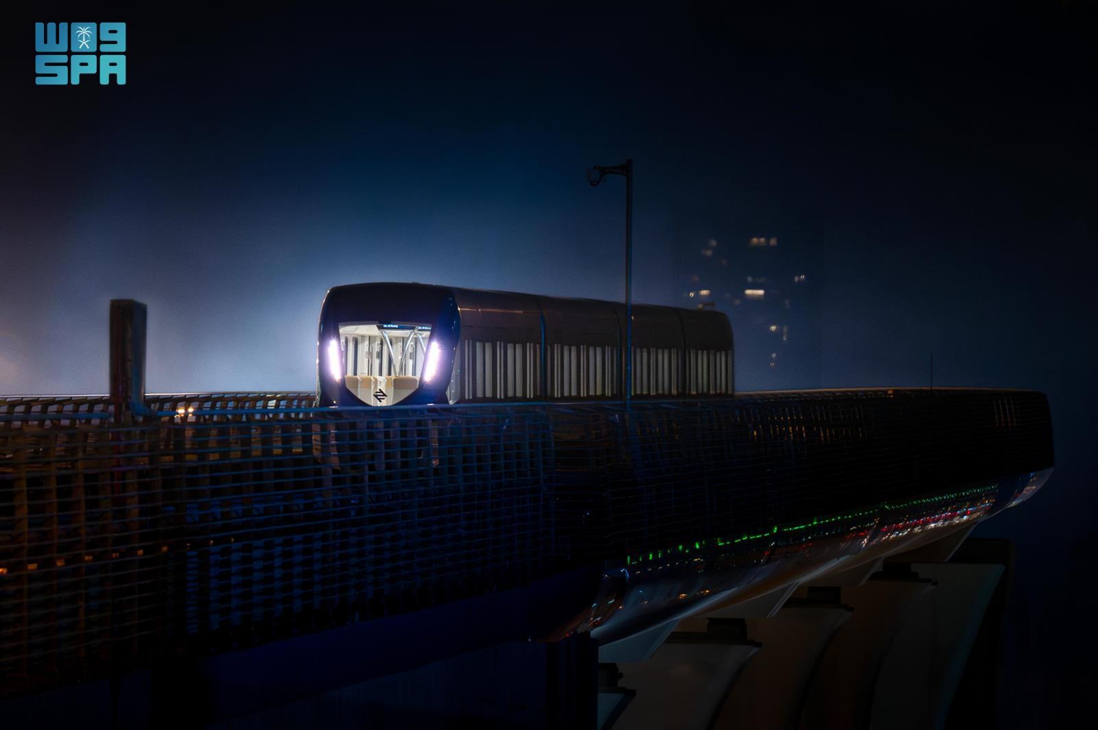 عام / ابتداءً بتشغيل 3 مسارات تشمل الأزرق والأصفر والبنفسجي.. الهيئة ...