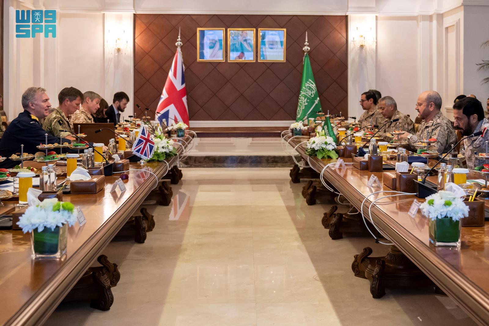 Saudi-UK Joint Military Cooperation Committee Meets in Riyadh