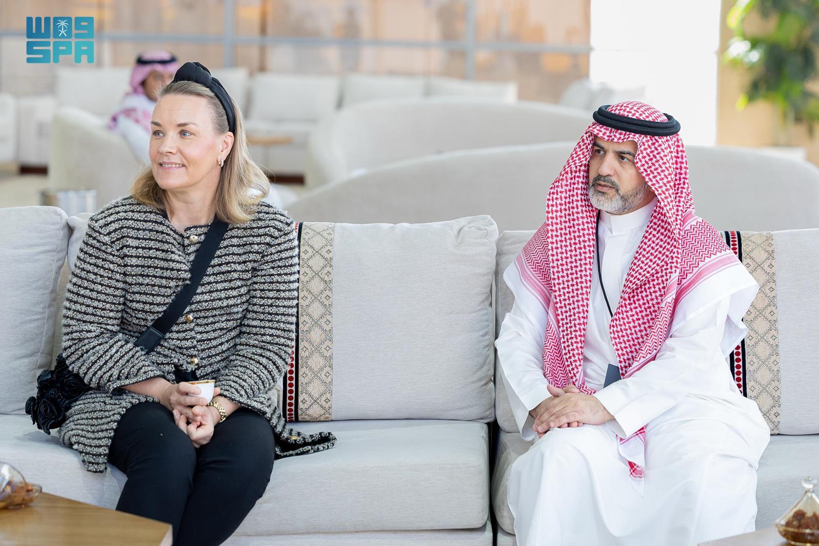 Finnish Ambassador Visits King Abdulaziz Falconry Festival 2024 ...