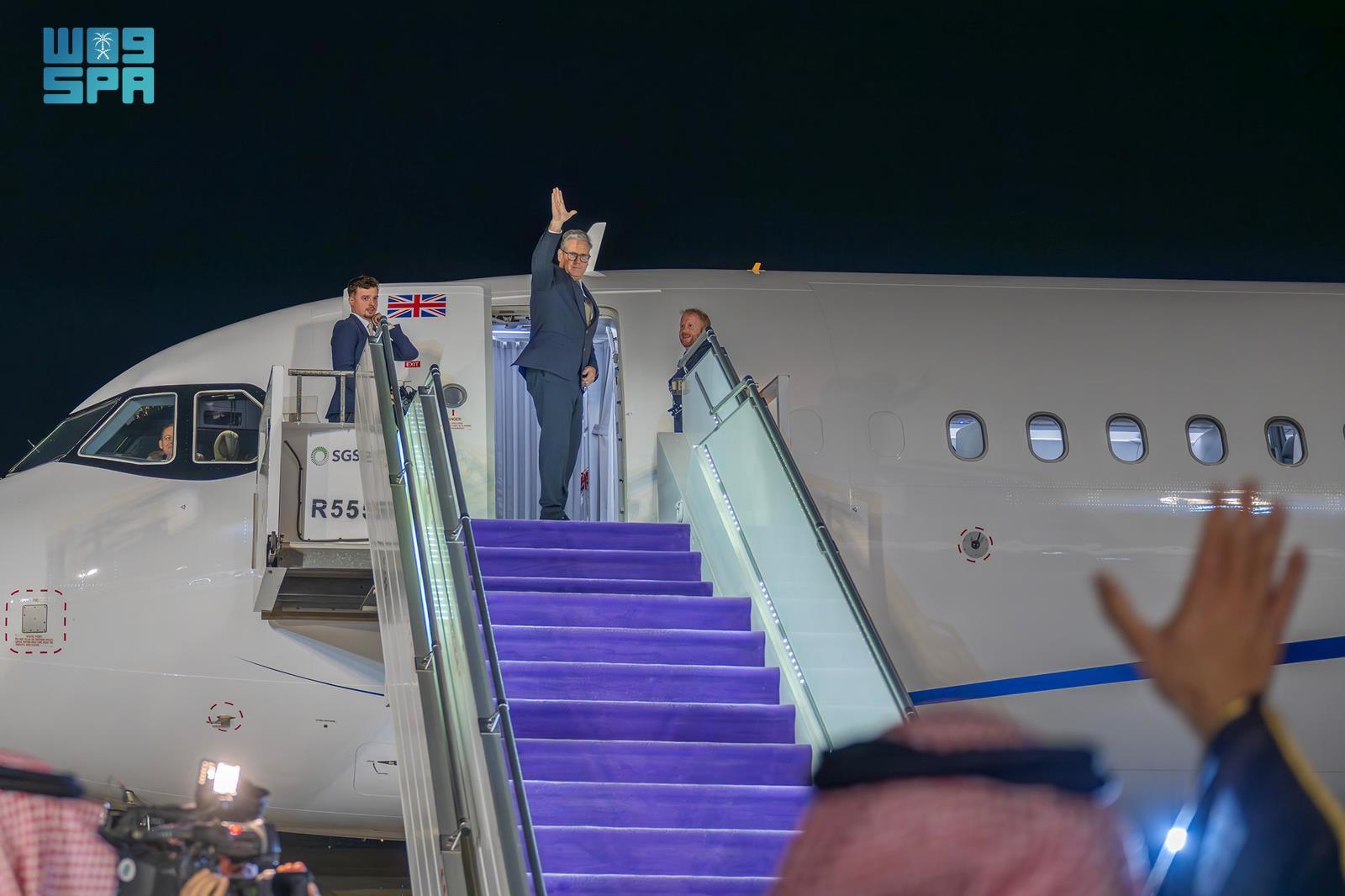 British Prime Minister Concludes Visit to Riyadh