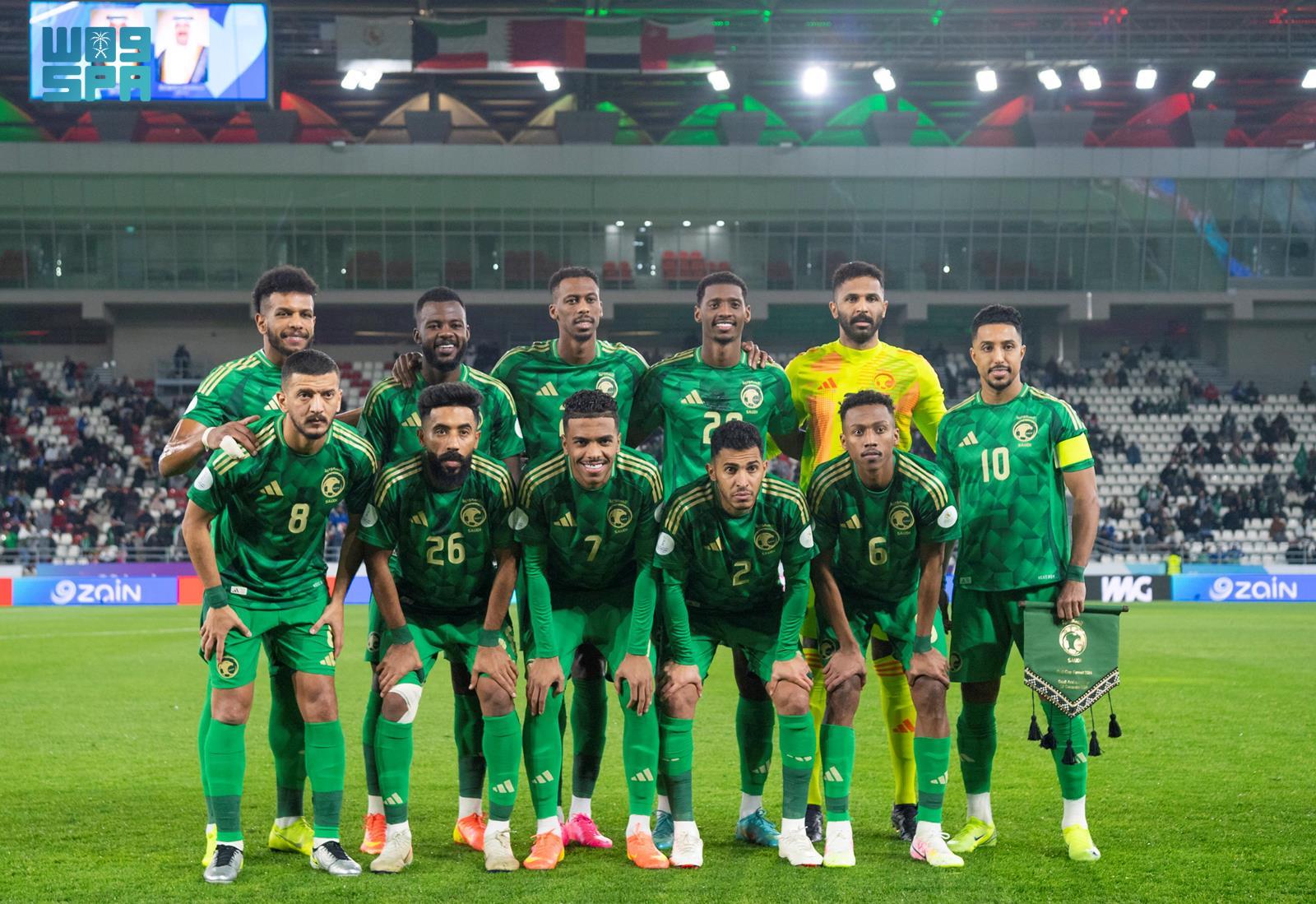 Saudi Iraqi National Football Teams Seek To Qualify For The 26th