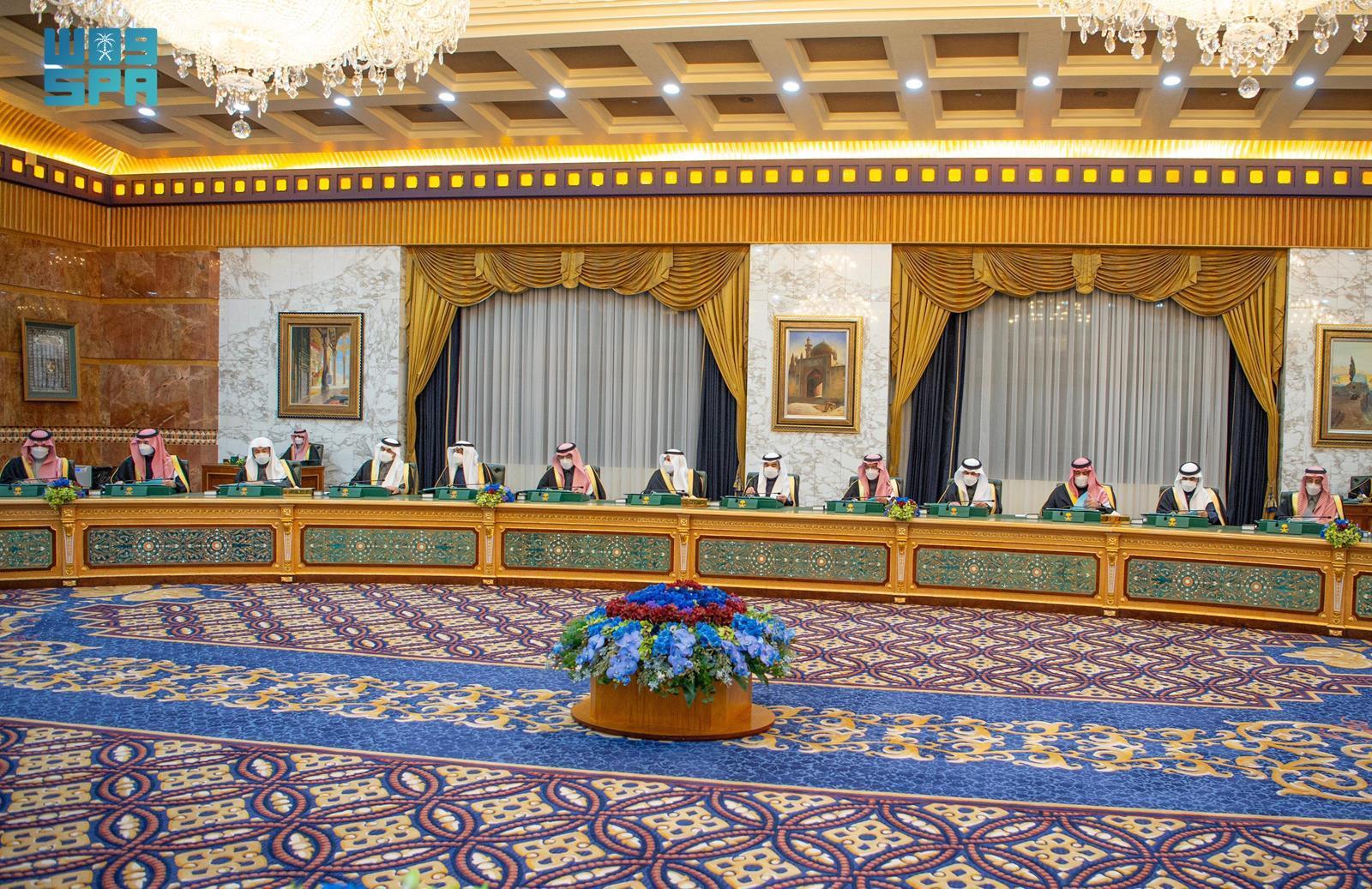 The Custodian of the Two Holy Mosques Chairs Cabinet Session