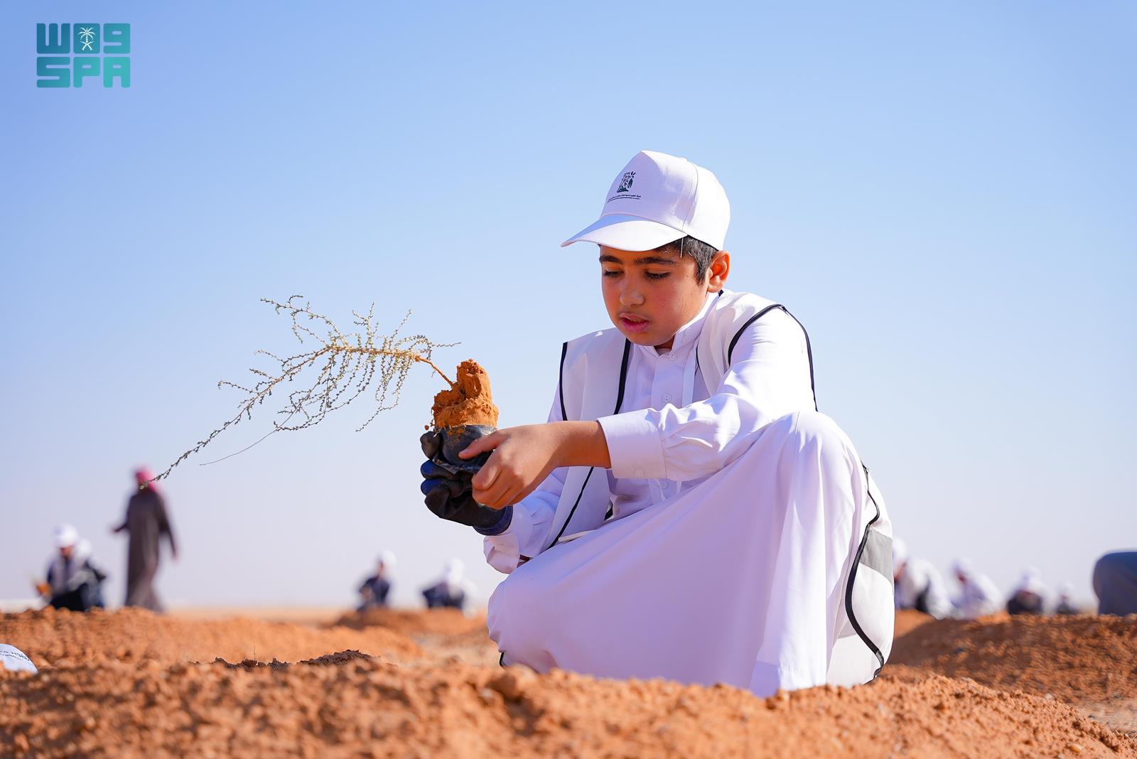 KSRNR Marks Planting 2.4 Million Seedlings in Conjunction with COP16
