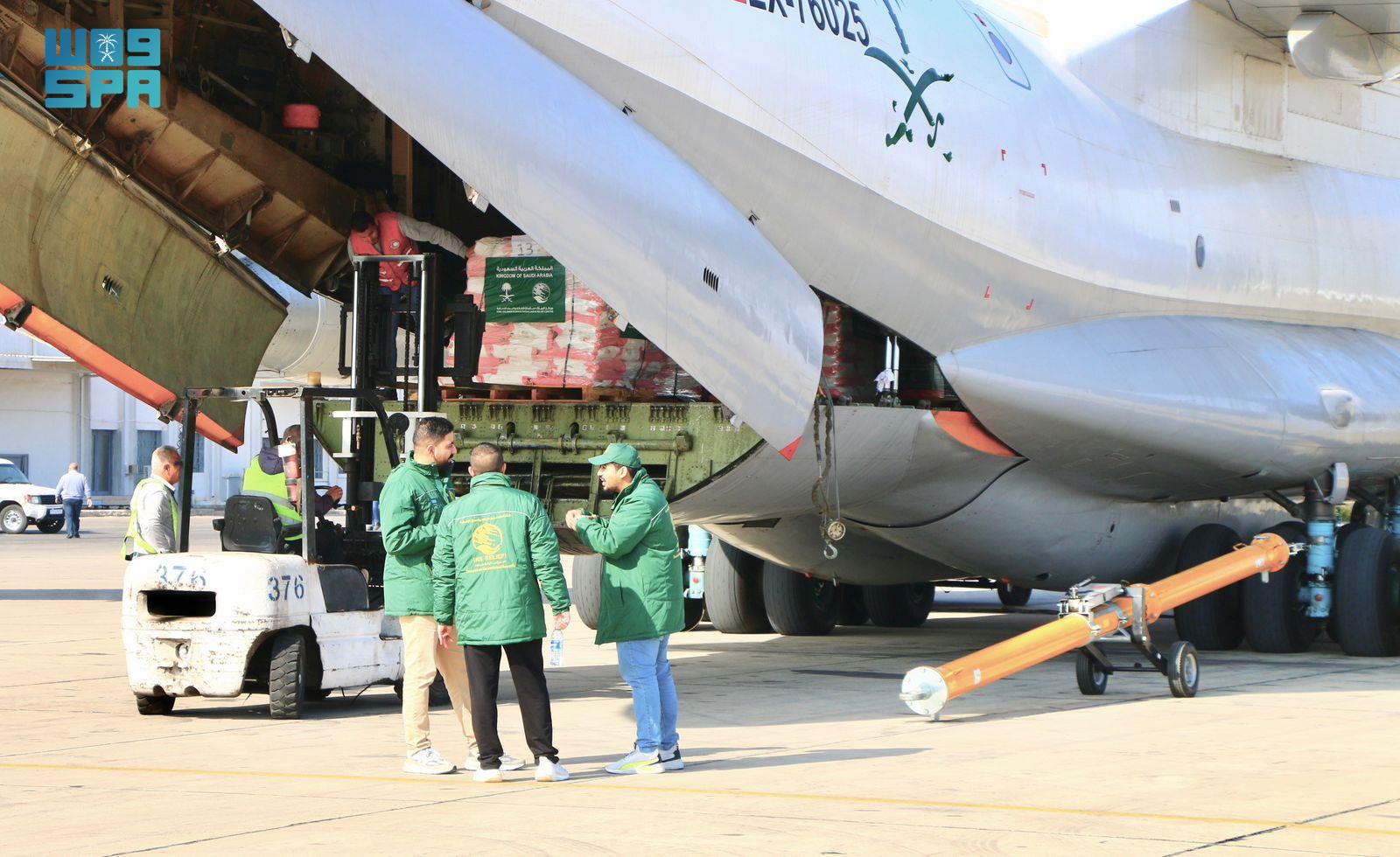 Fourteenth Saudi Relief Plane Arrives in Syria
