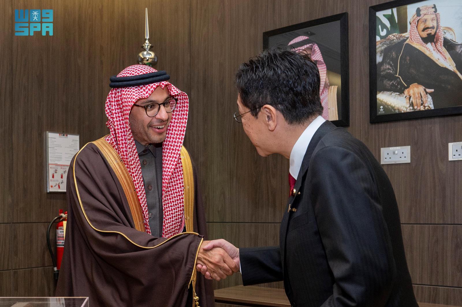 Saudi Assistant Minister of Culture Meets with Japanese Parliamentary ...