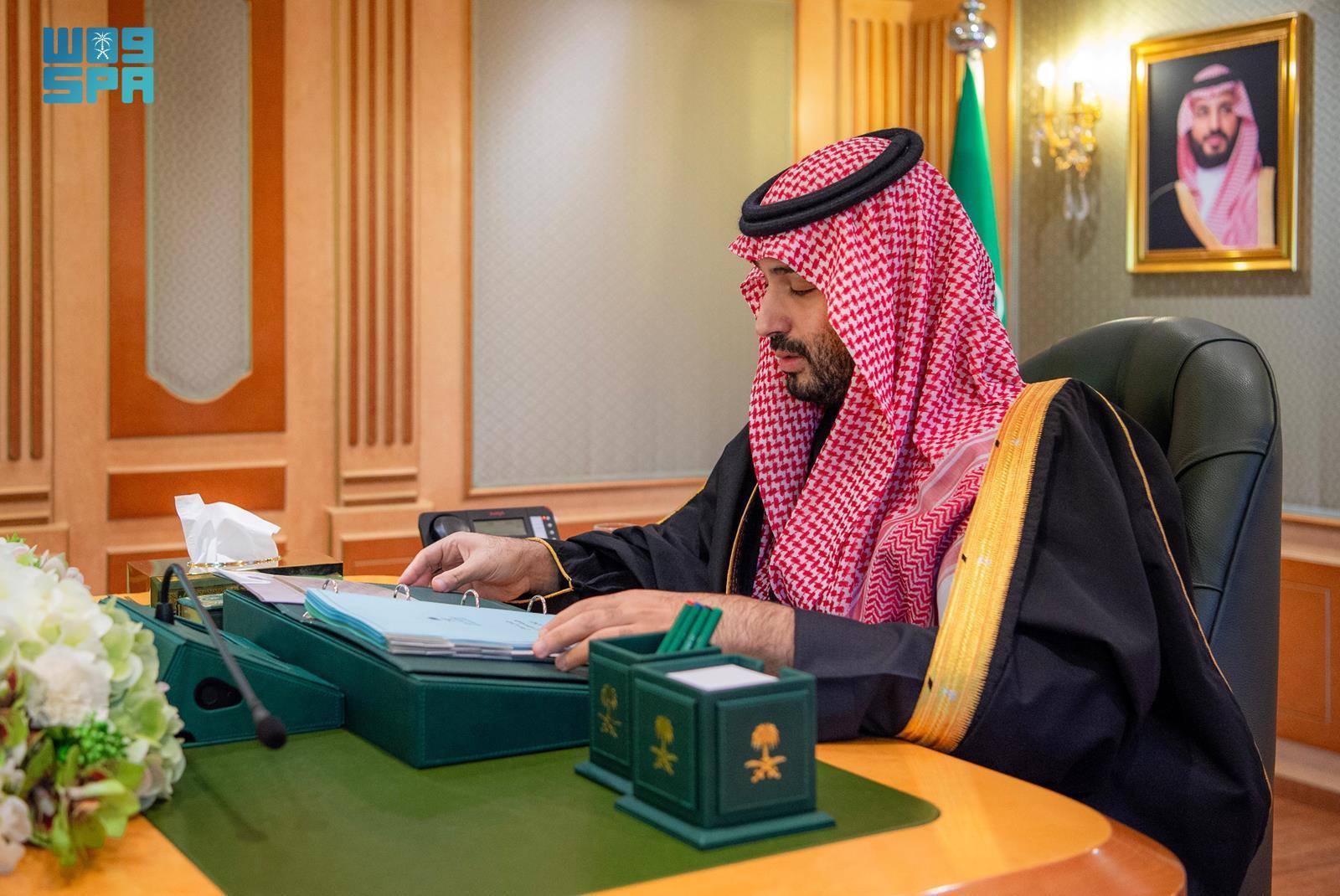 HRH the Crown Prince Chairs Cabinet Session