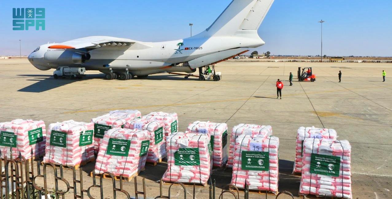 Fifteenth Saudi Relief Plane Arrives in Syria