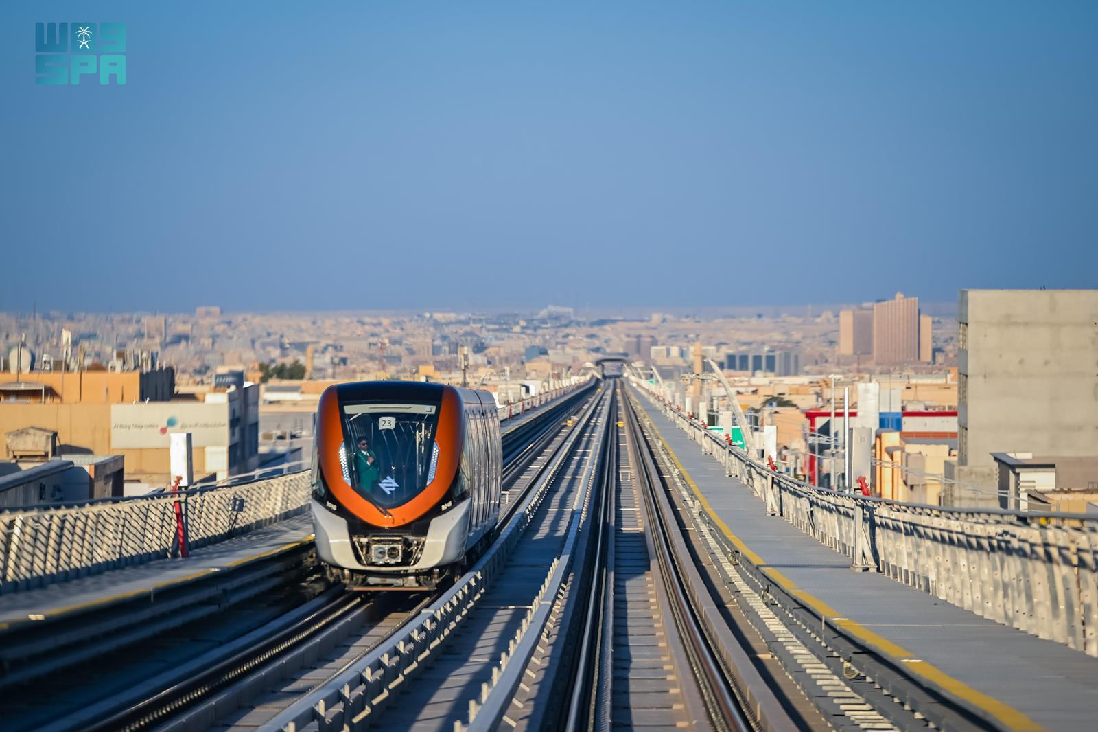 Royal Commission for Riyadh City Launches Orange Line of Riyadh Metro Today