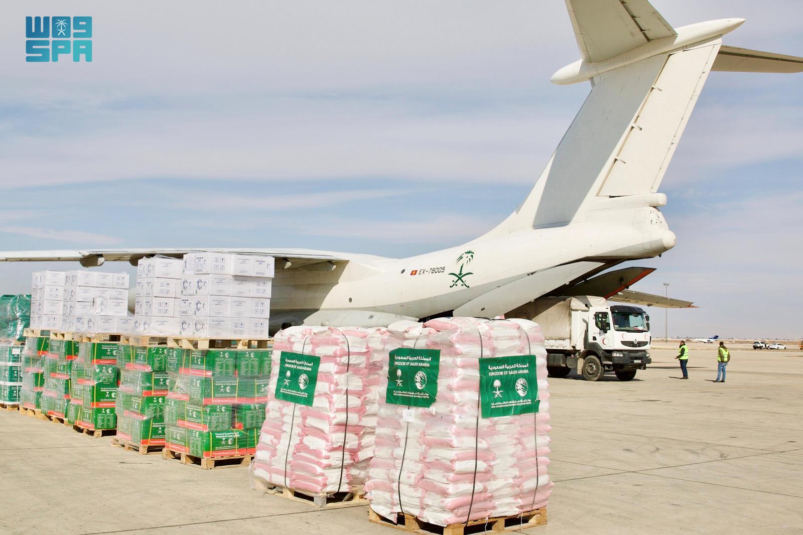 Sixth Saudi Relief Plane Arrives in Syria