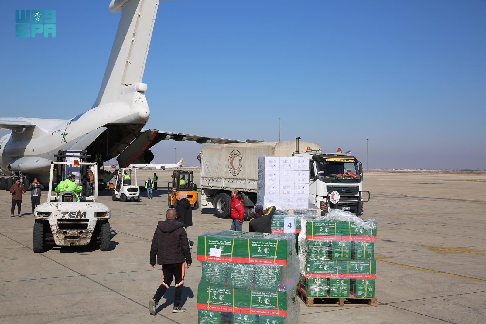 Fourth Saudi Airlift Plane Arrives in Syria