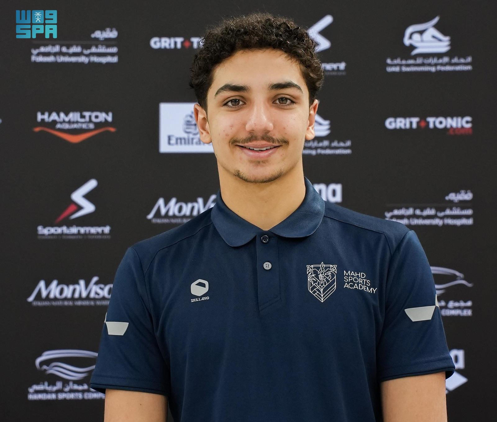 Saudi Swimmer Breaks National Record in 50m Freestyle at Dubai Championship