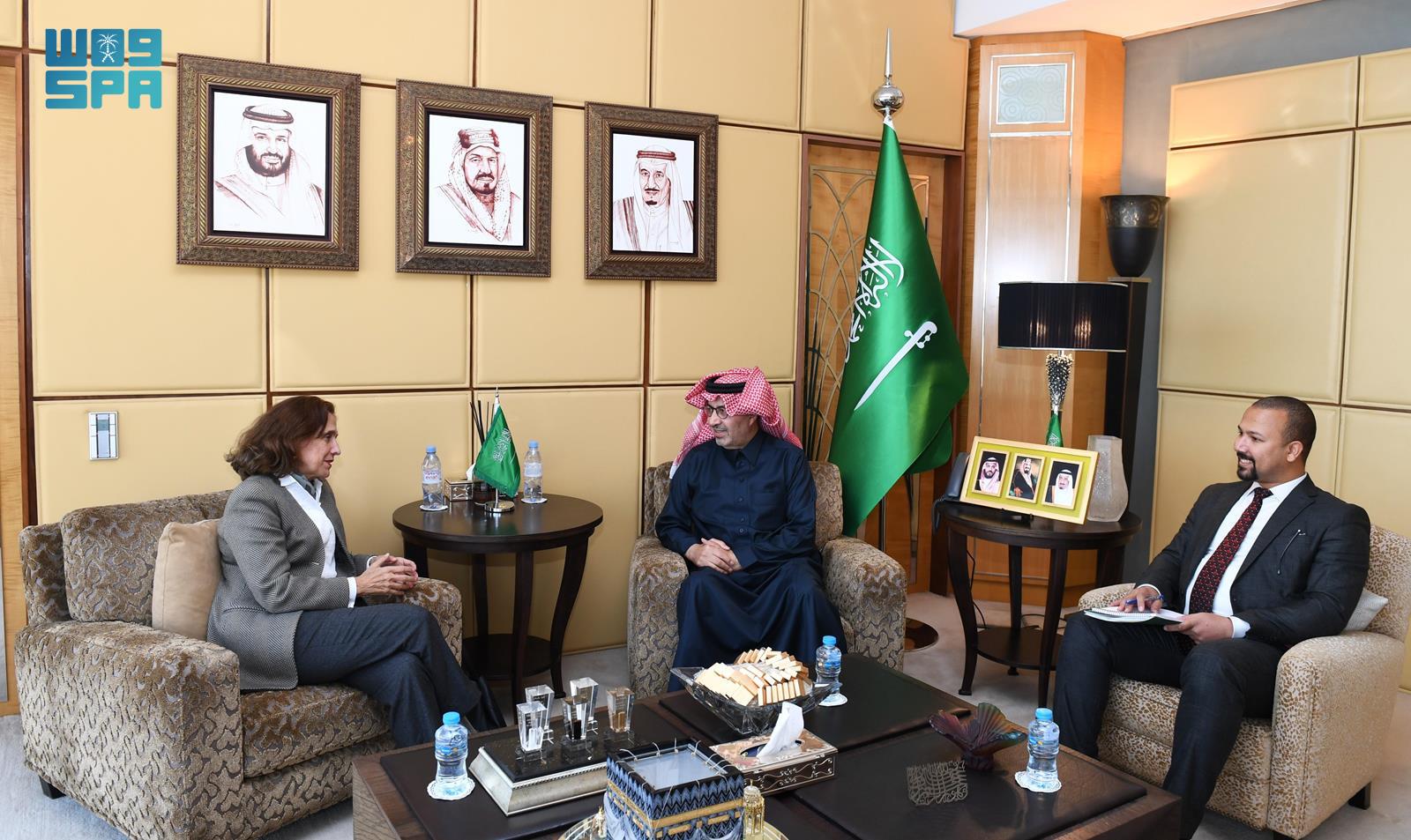 Saudi Arabian, Colombian Ambassadors Discuss Bilateral Relations