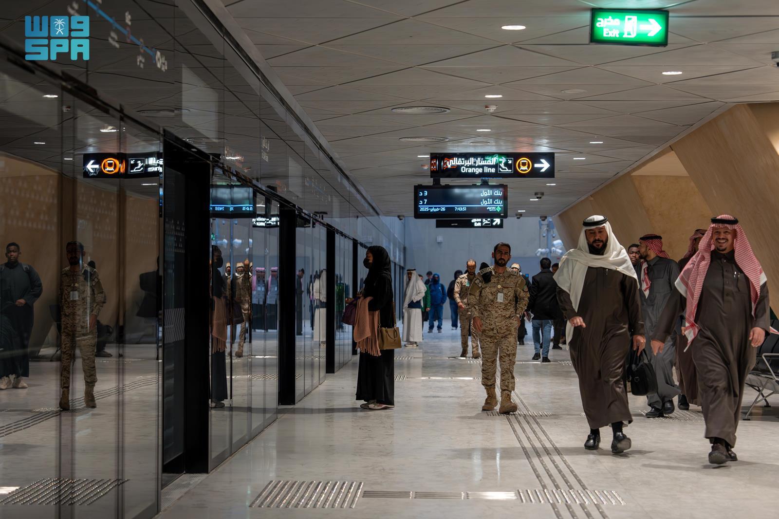 Qasr Al-Hokm Station of Riyadh Metro Opens