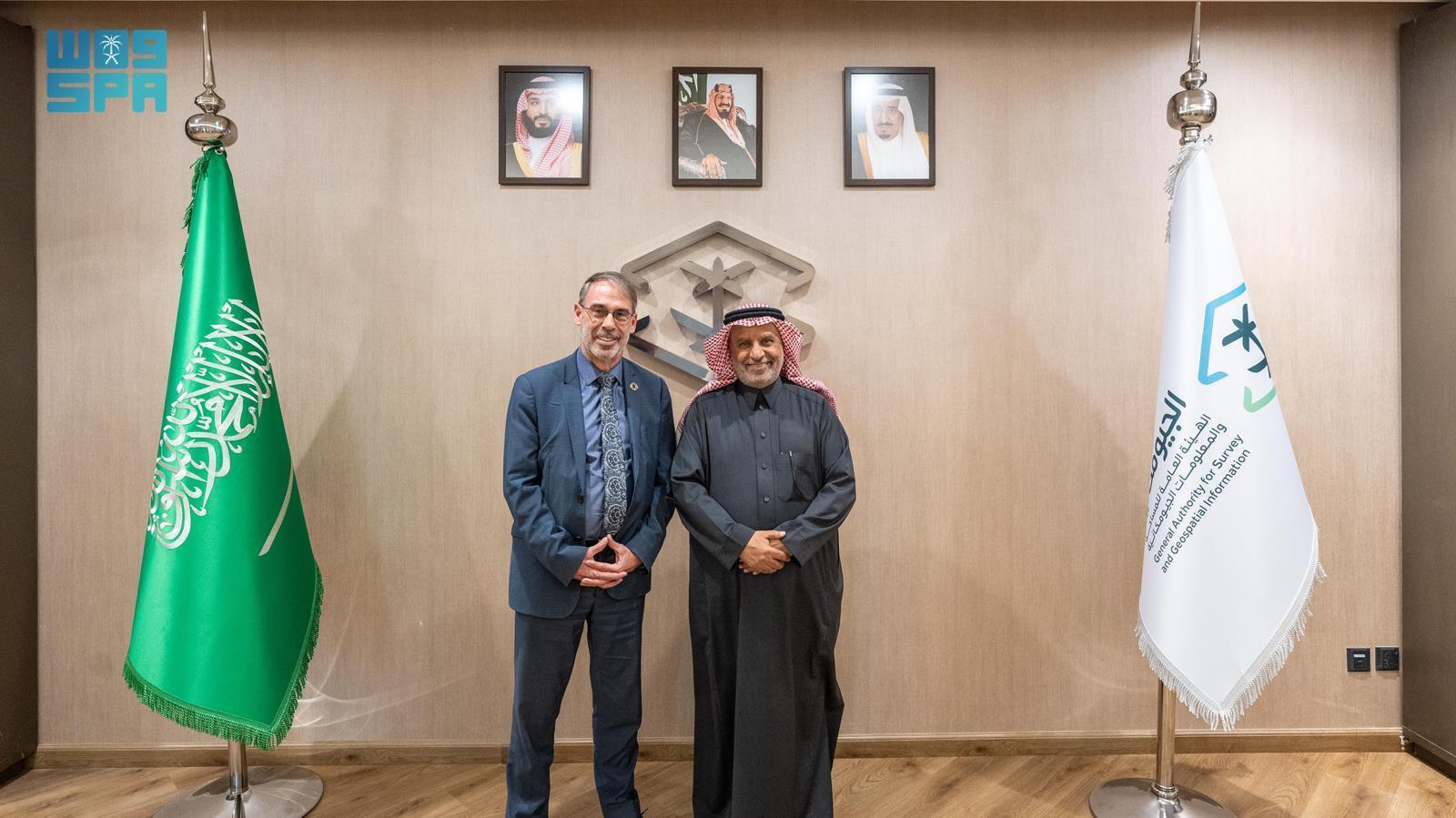 GEOSA President Receives UNGGIM Secretary