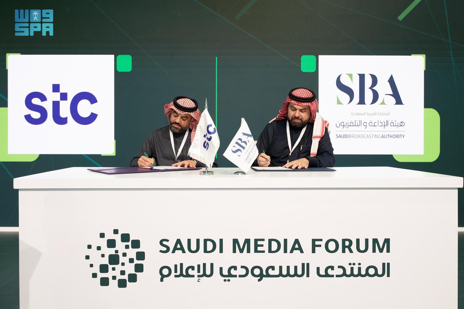 SBA Signs 6 Agreements at Saudi Media Forum to Develop Content