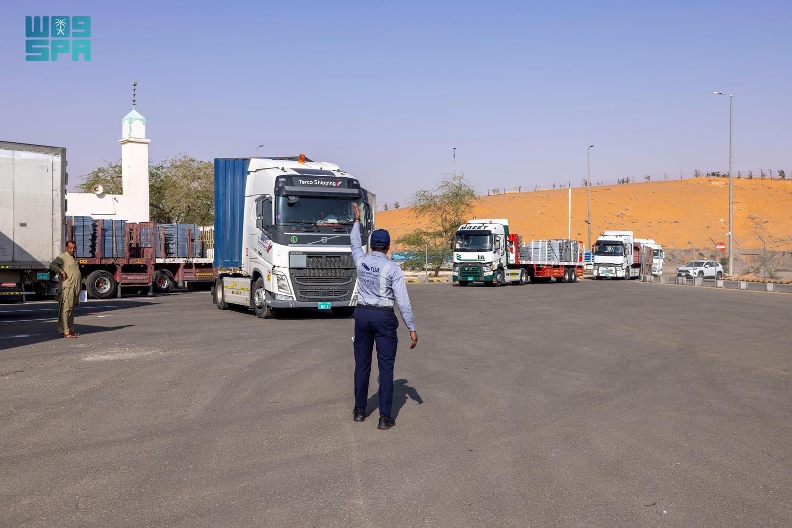 Transport Authority Seizes Three Foreign Trucks, Imposes SAR10,000 Fine ...
