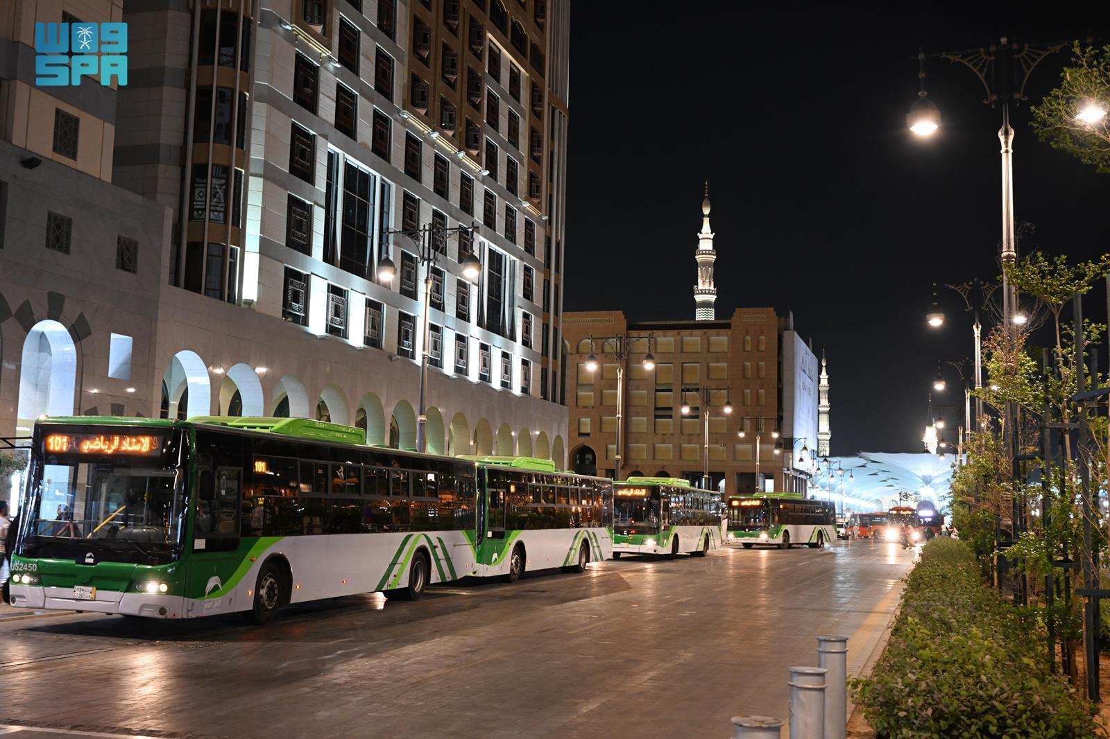 Nine New Routes to Launch in Madinah Bus Network Tomorrow