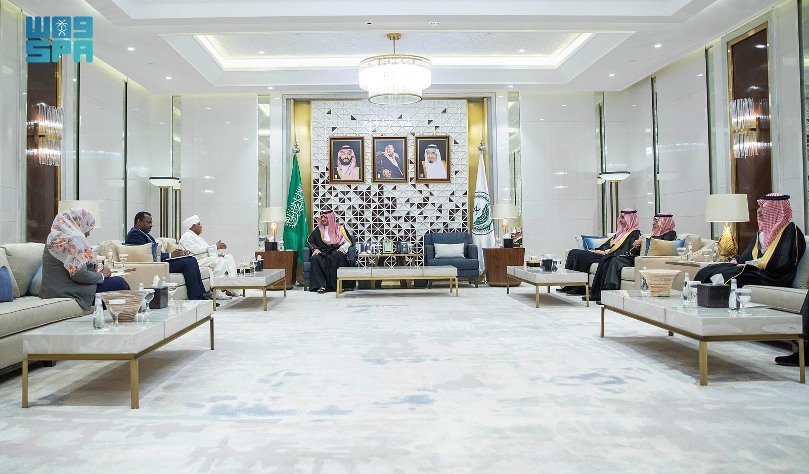 Interior Minister Receives Sudanese Ambassador to Saudi Arabia