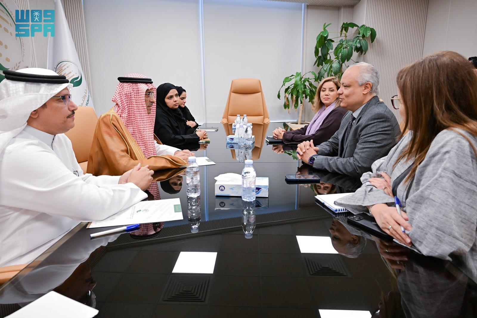 KSrelief Assistant Supervisor General Meets UNHCR Regional ...