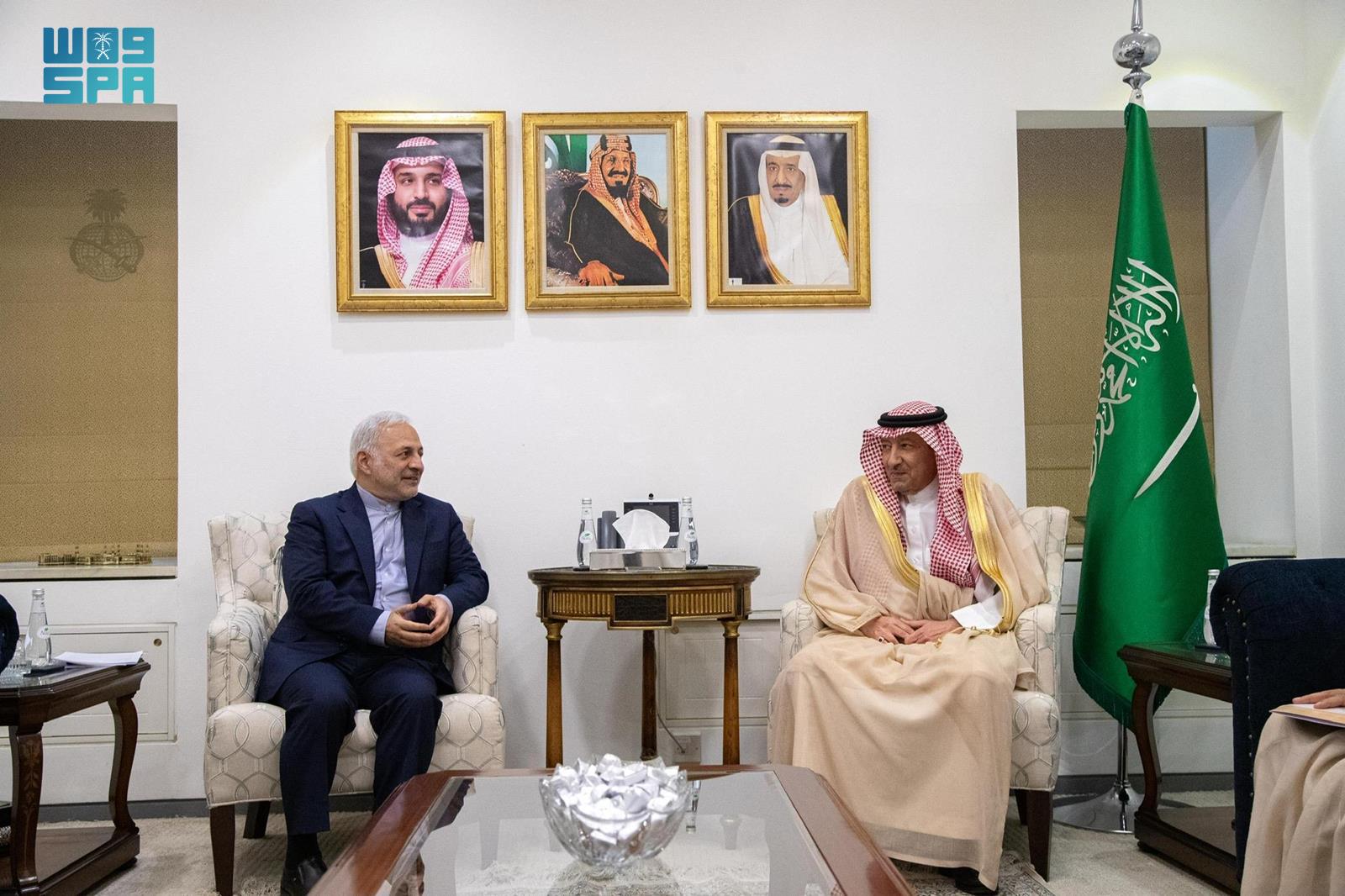 Vice Foreign Minister Meets Iran’s Deputy Foreign Minister in Riyadh
