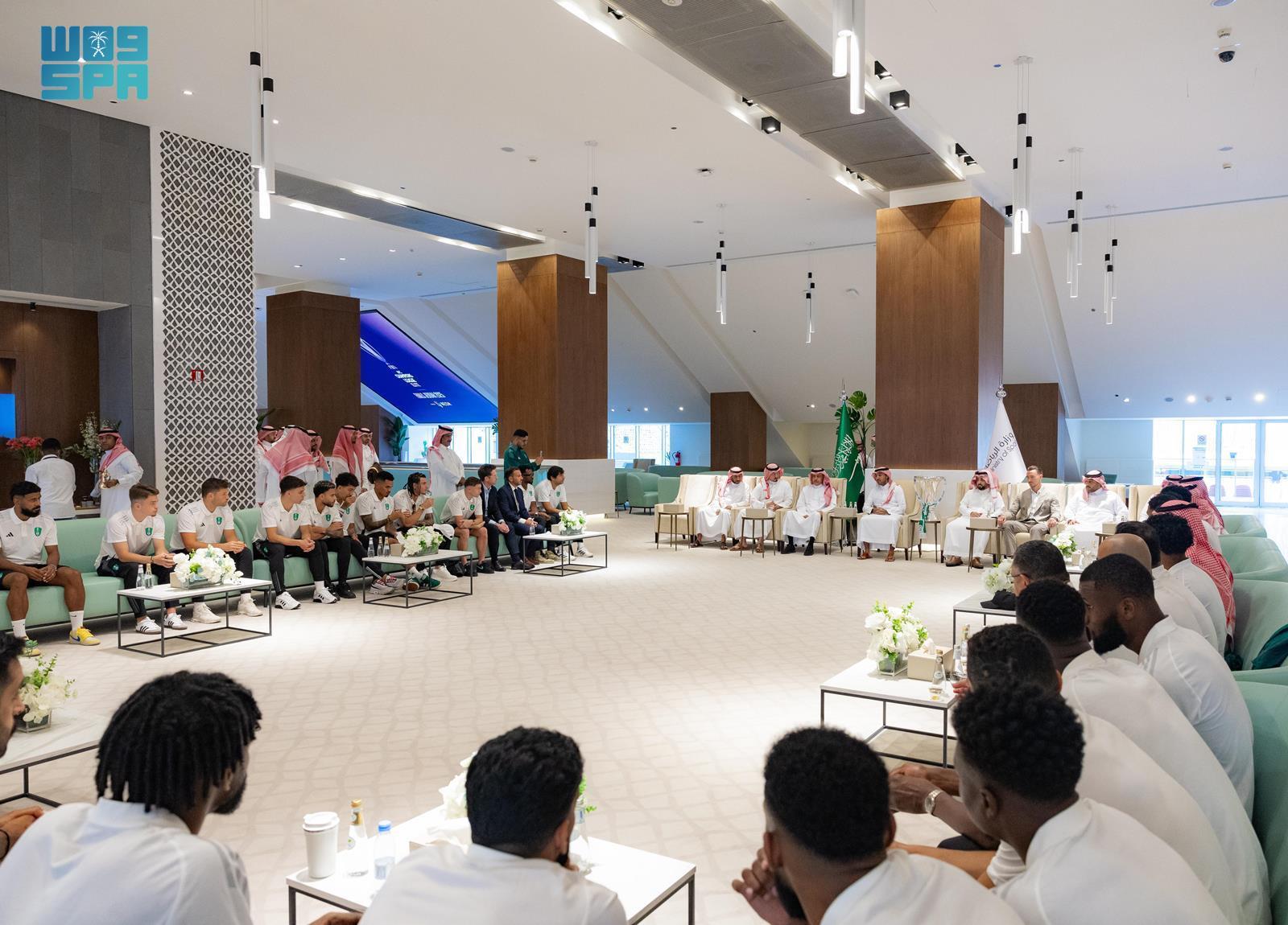 Sport Minister Welcomes Al-Ahli Team After Clinching AFC Champions ...