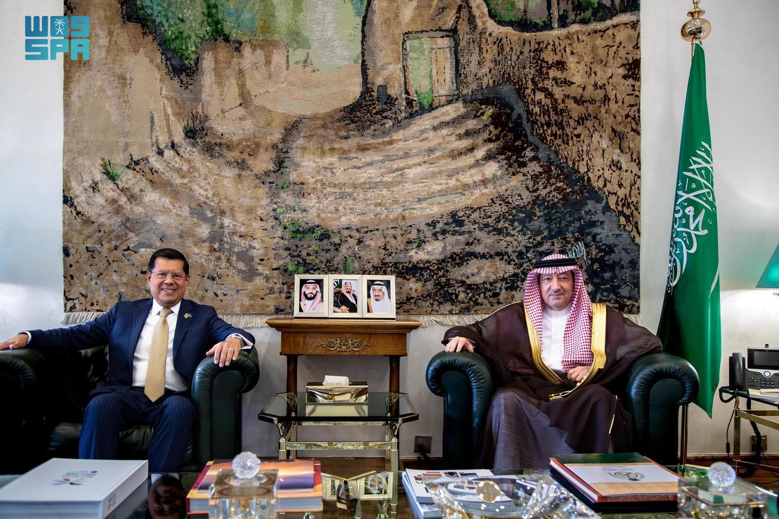 Vice Foreign Minister Receives Mexican Ambassador to Saudi Arabia