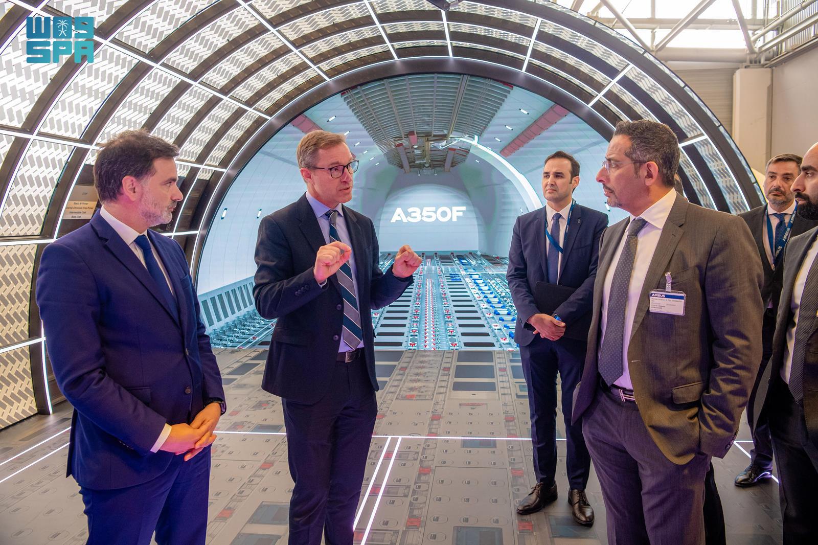 Industry Minister Explores Aerospace Collaboration with Airbus Leaders ...