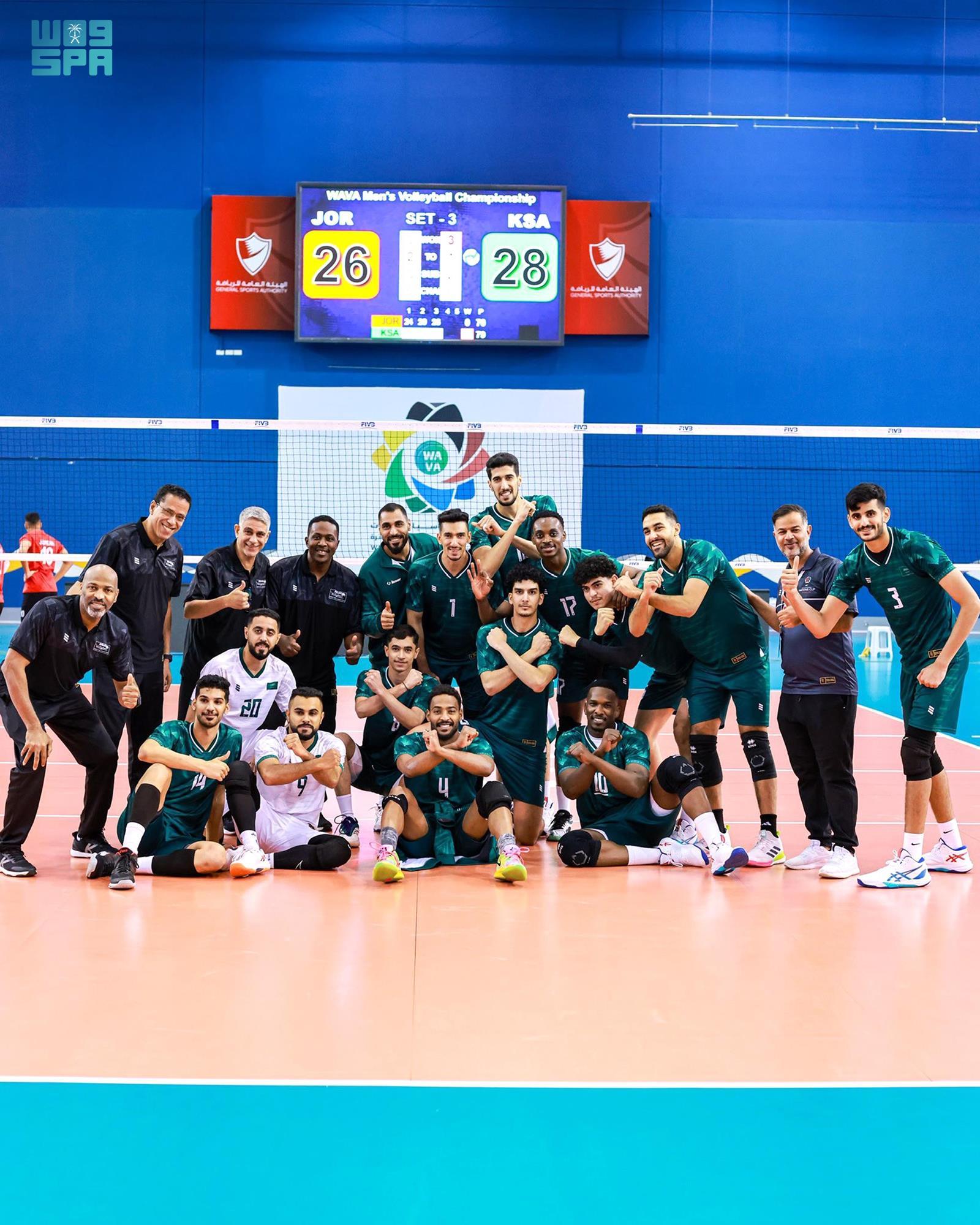 Saudi Volleyball Team to Face Bahrain in West Asian Championship Semi ...