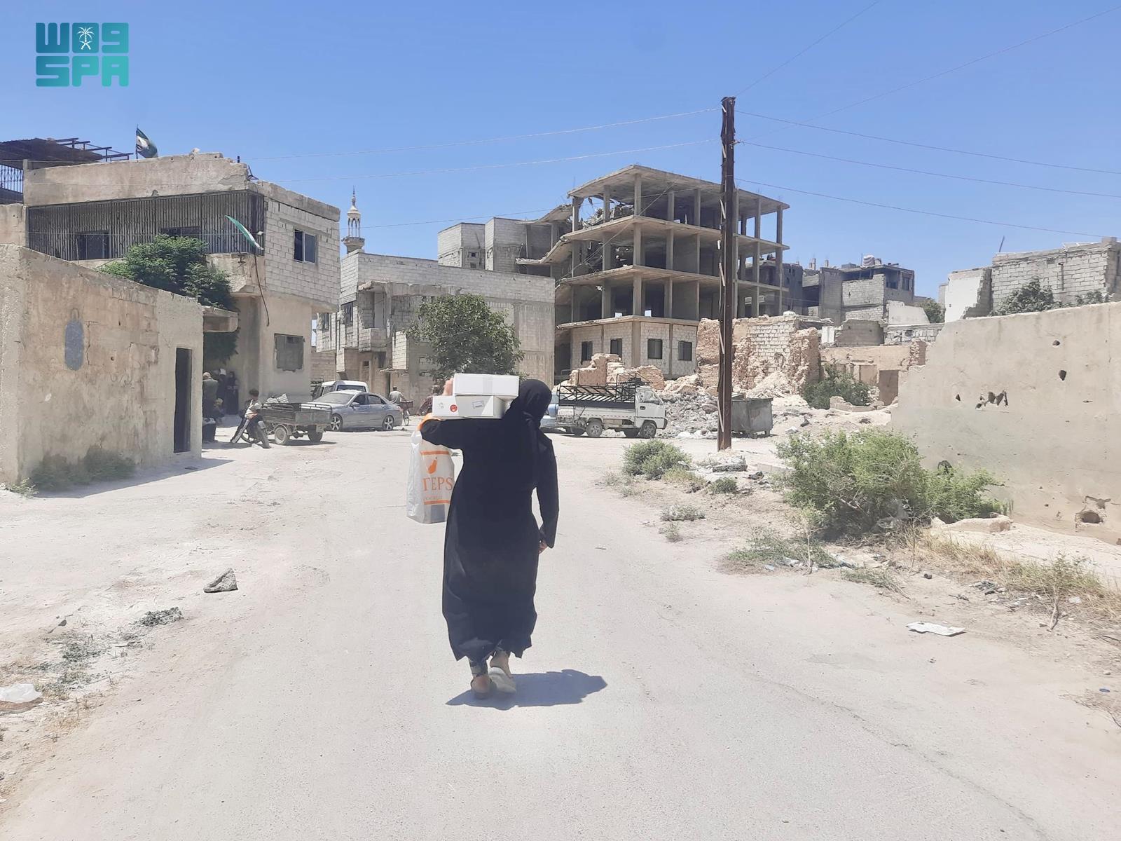 KSrelief Distributes 2,026 Cartons of Dates in Syria’s Rif Dimashq ...