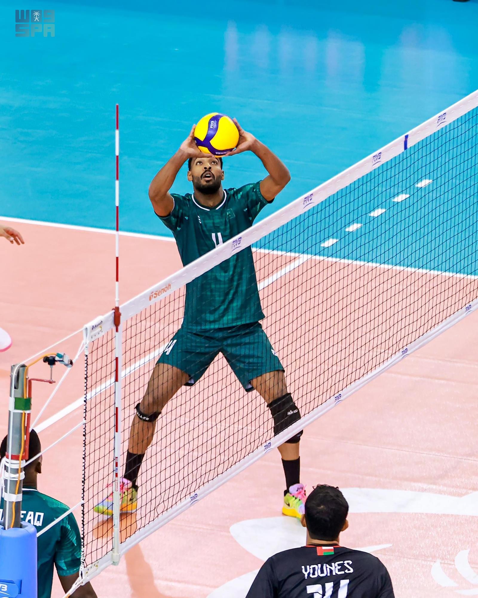 Saudi Volleyball Team Defeats Oman, to Face Jordan in West Asia Quarterfinals