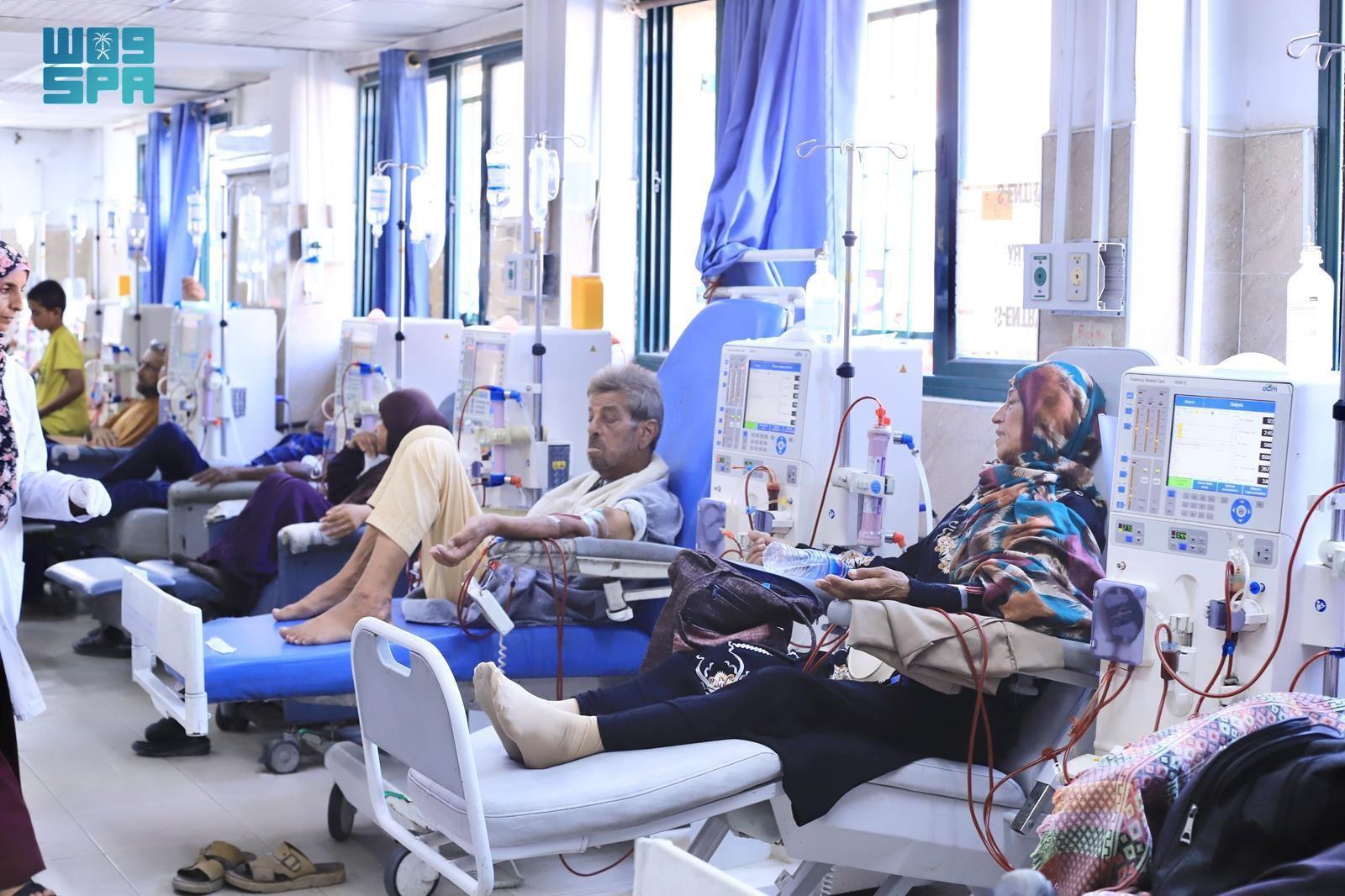 KSrelief Implements Health Project at Nasser Medical Complex in Gaza