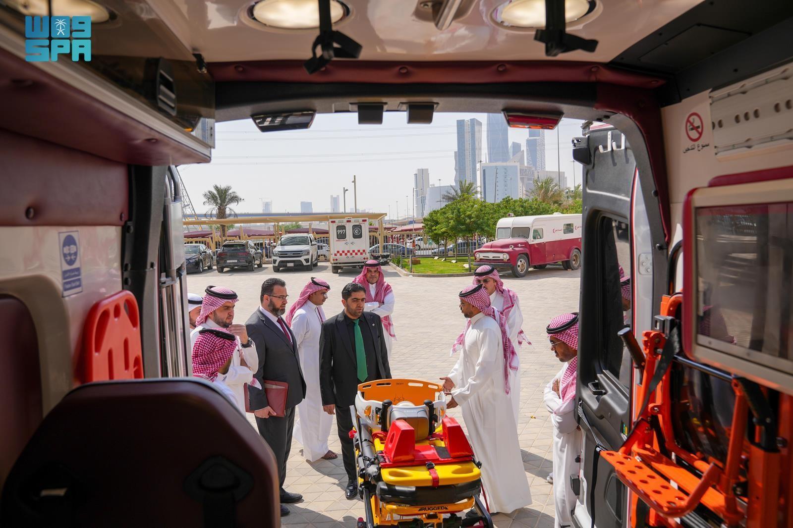Saudi Red Crescent Authority Receives Syrian Health Ministry Delegation
