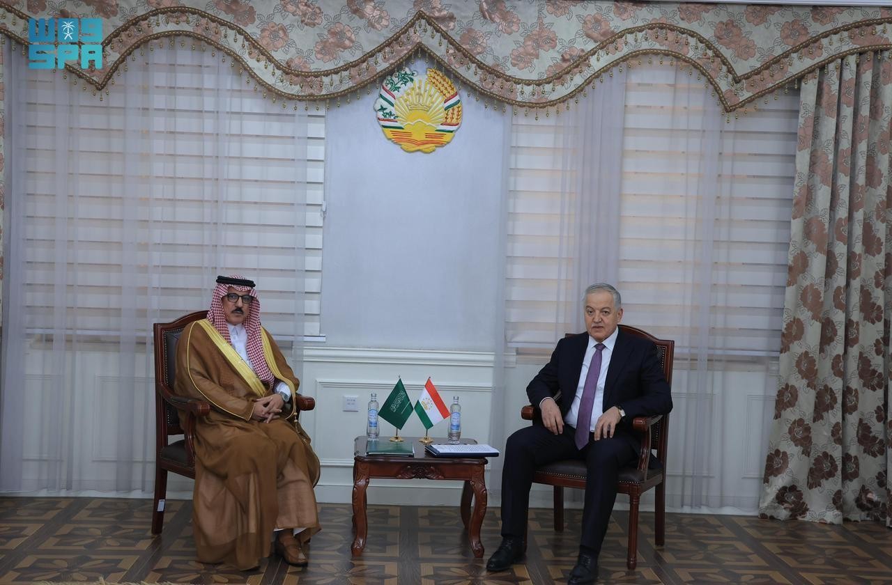 Saudi Ambassador Meets with Tajikistan's Foreign Minister