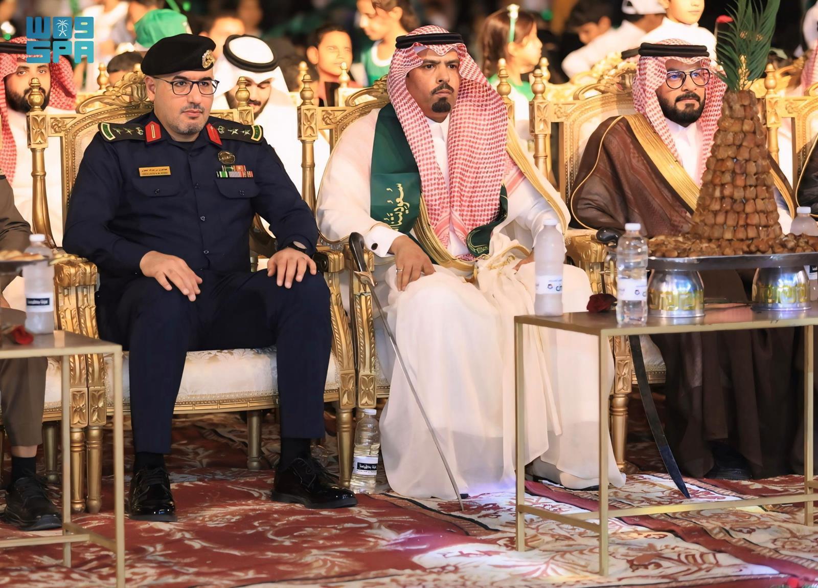 Al-Bidaa Governorate Celebrates Kingdom's 95th National Day