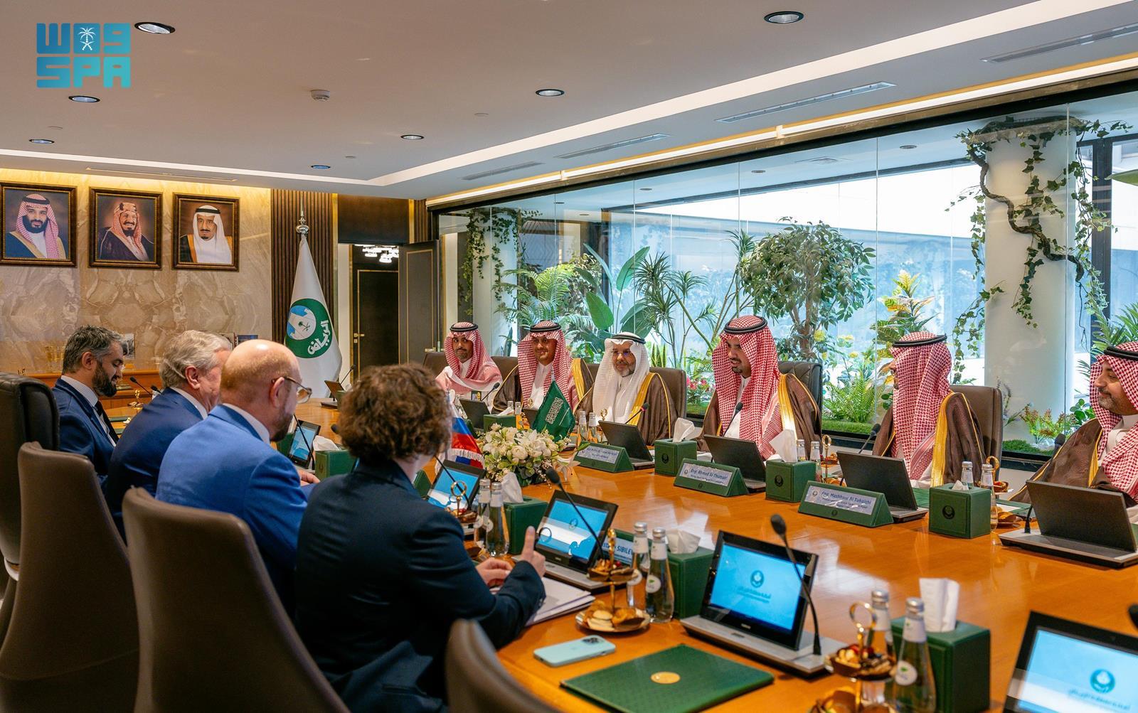 Riyadh Region Mayor, Moscow Government Minister Discuss Cooperation