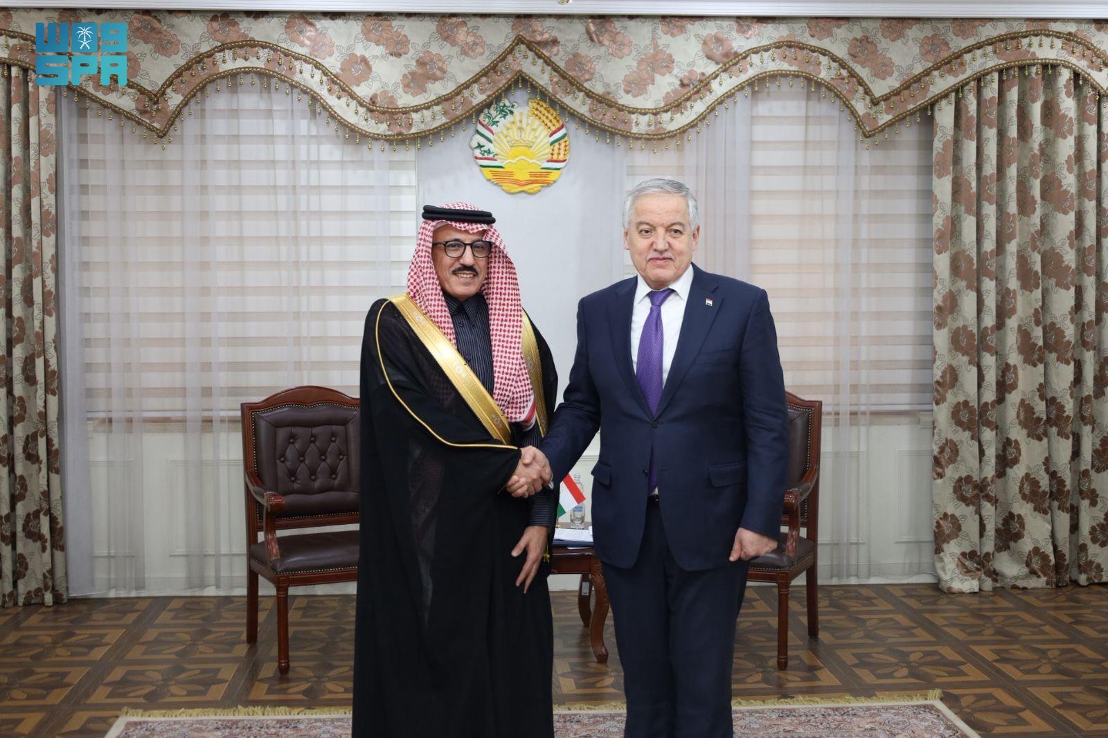 Saudi Ambassador to Tajikistan Meets Foreign Minister and Deputy ...