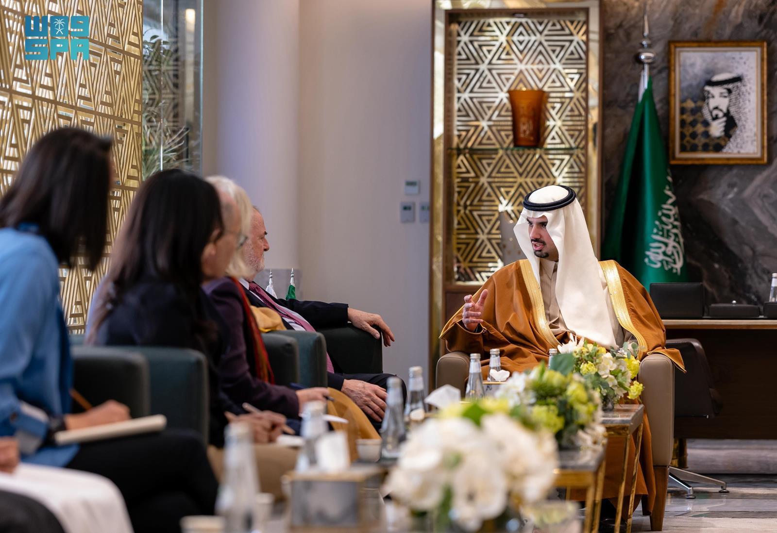 Riyadh Region Mayor Meets World Water Council President