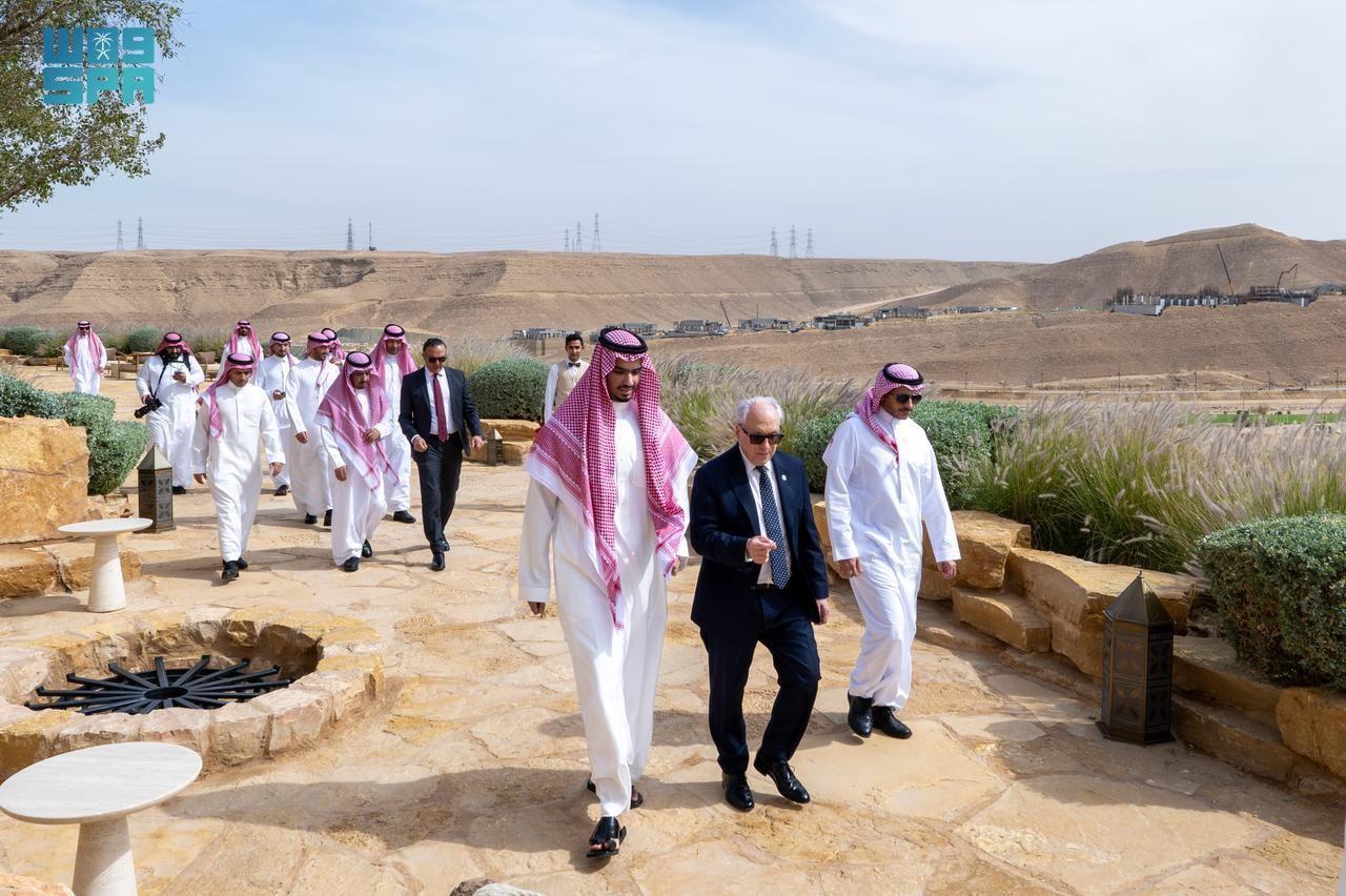 Diriyah Governor Visits Diriyah Company Headquarters, Reviews Progress ...